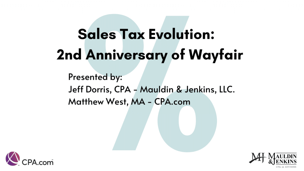 Insights - Accounting and Financial Services - Mauldin & Jenkins