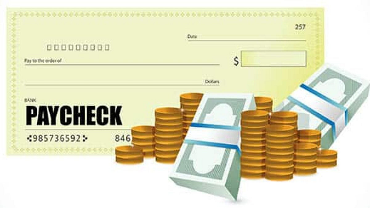 Paycheck Clipart